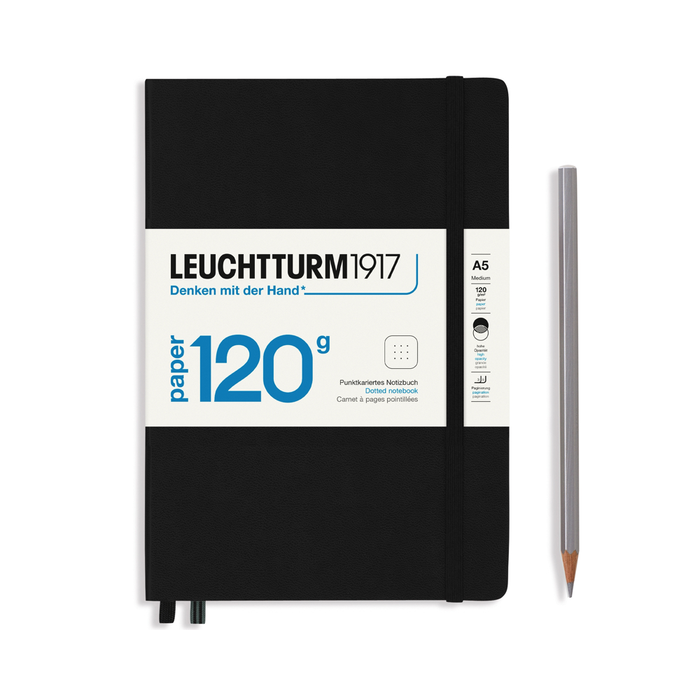 Bullet Journal Medium Edition120 Black (A5) Dotted von Leuchtturm1917 Bullet Journal Medium Edition120 Black (A5) Dotted von Leuchtturm1917